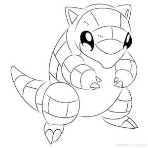 Phanpy Pokemon Coloring Pages - XColorings.com