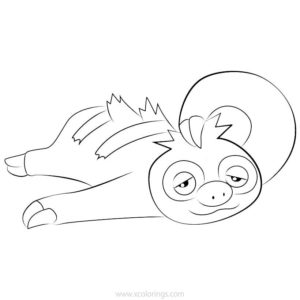 Inkay Pokemon Coloring Pages - XColorings.com