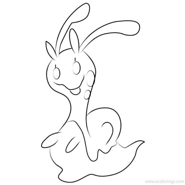 Skitty Pokemon Coloring Pages - XColorings.com