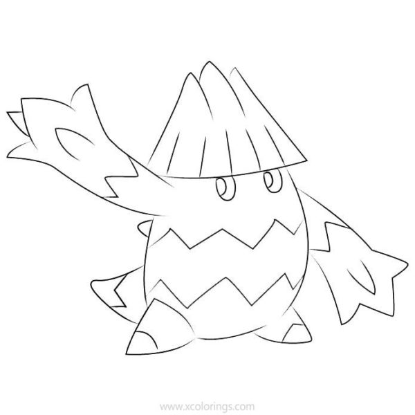 Shinx Pokemon Coloring Pages - XColorings.com