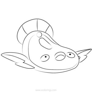 Venomoth Pokemon Coloring Pages - XColorings.com