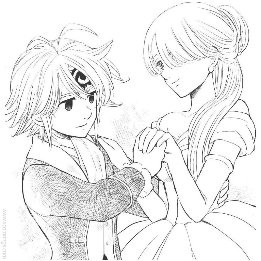 Seven Deadly Sins Coloring Pages Diane Coloring Pages