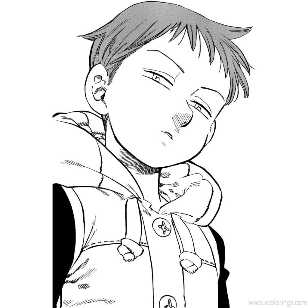 The Seven Deadly Sins Coloring Pages - XColorings.com
