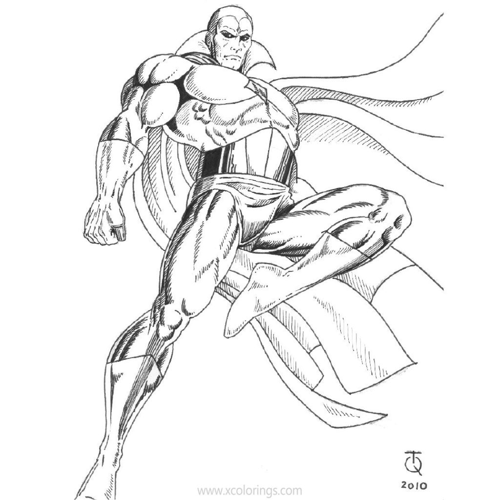 WandaVision Coloring Pages Characters - XColorings.com