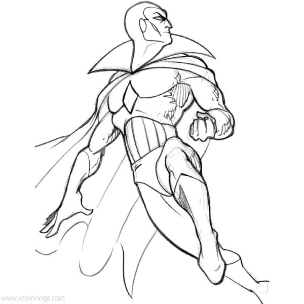 WandaVision Coloring Pages Printable - XColorings.com