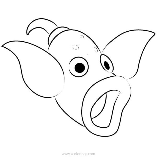 Plusle Pokemon Coloring Pages - XColorings.com