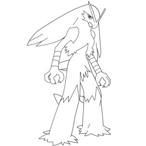 Aggron from Pokemon Coloring Pages - XColorings.com