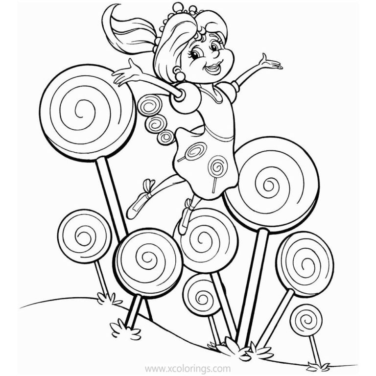 Candyland Coloring Pages - XColorings.com