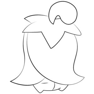 Fletchling from Pokemon Coloring Pages - XColorings.com