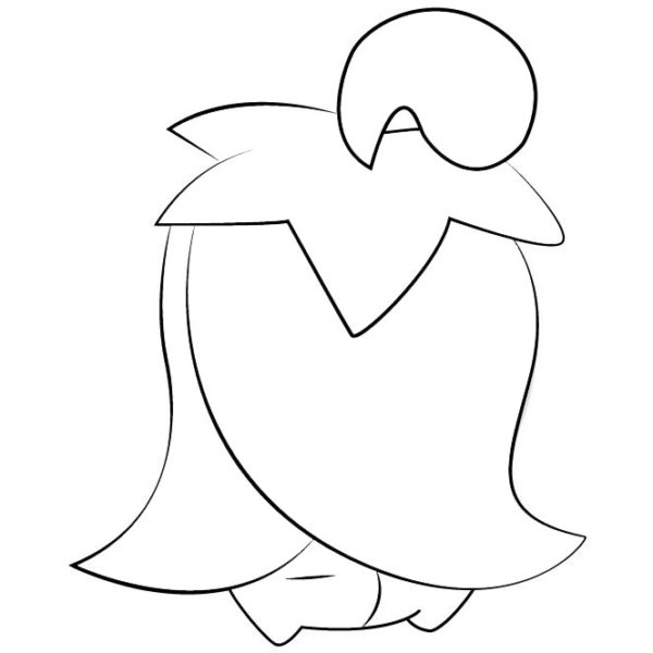 Fletchling from Pokemon Coloring Pages - XColorings.com
