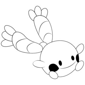 Chinchou Pokemon Go Coloring Pages - XColorings.com