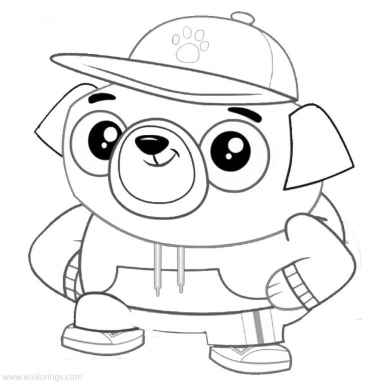 Chip and Potato Coloring Pages Characters - XColorings.com