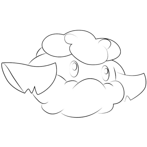 Duskull from Pokemon Coloring Pages - XColorings.com