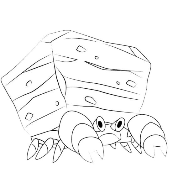 Diglett from Pokemon Coloring Pages - XColorings.com