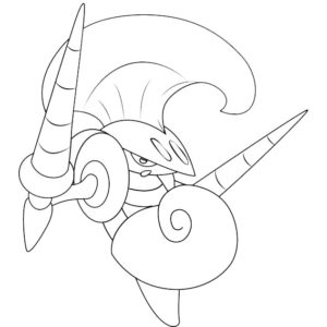 Scizor from Pokemon Coloring Pages - XColorings.com