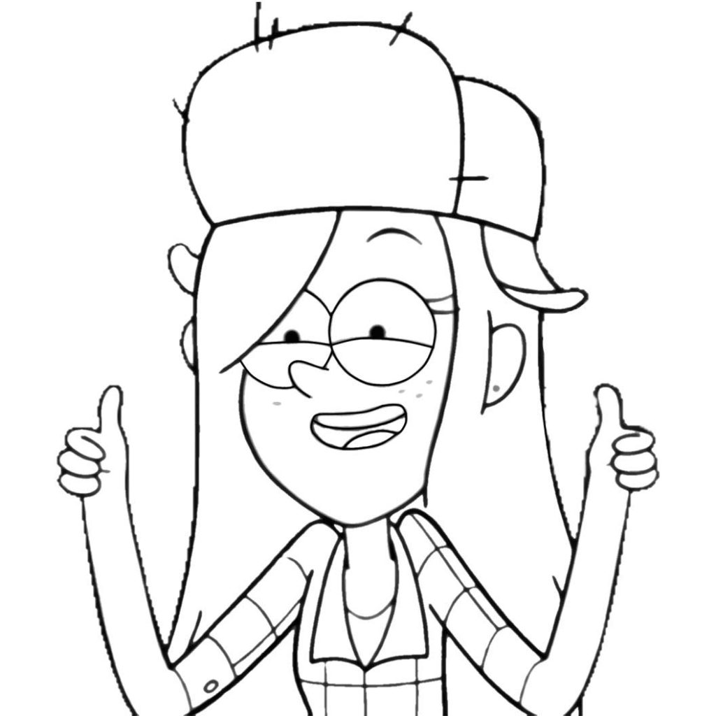 Gravity Falls Coloring Pages Dipper Mabel Uncle Stan and Soos ...