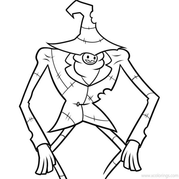 Gravity Falls Coloring Pages Soos - XColorings.com