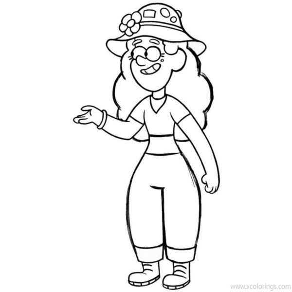 Gravity Falls Bill Cipher Coloring Pages - XColorings.com