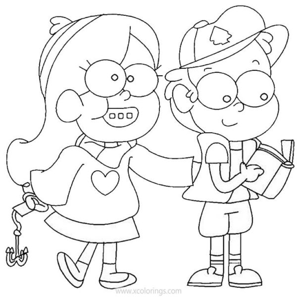 Gravity Falls Bill Cipher Coloring Pages - XColorings.com
