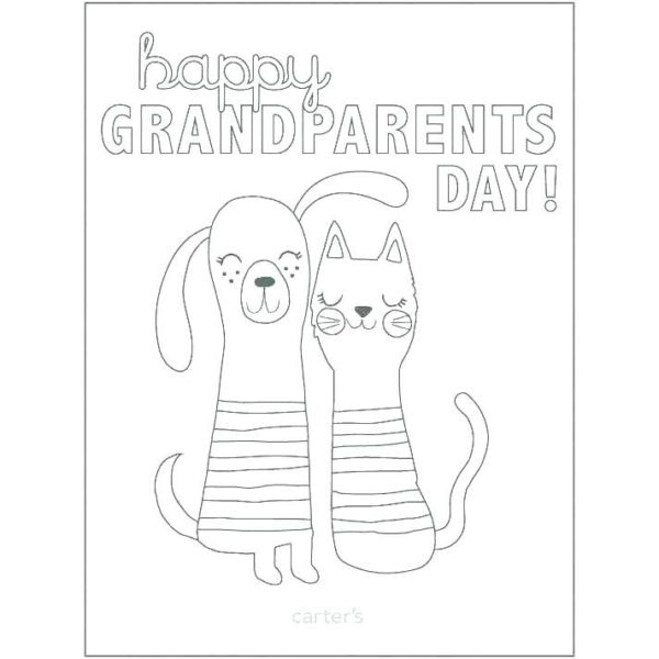 Mother's Day Coloring Pages Bears I Love Grandma Hugs - XColorings.com