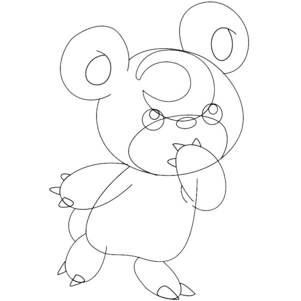 Fletchling from Pokemon Coloring Pages - XColorings.com