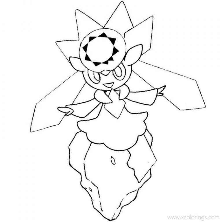 Tapu Lele Coloring Pages - XColorings.com