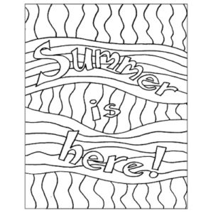End of School Year Coloring Pages Ready for Summer Fun - XColorings.com