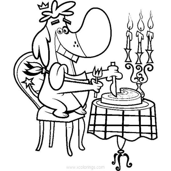 Fairly OddParents Coloring Pages Black and White - XColorings.com