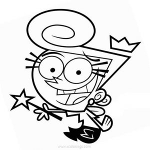 Cosmo from Fairly Odd Parents Coloring Pages - XColorings.com