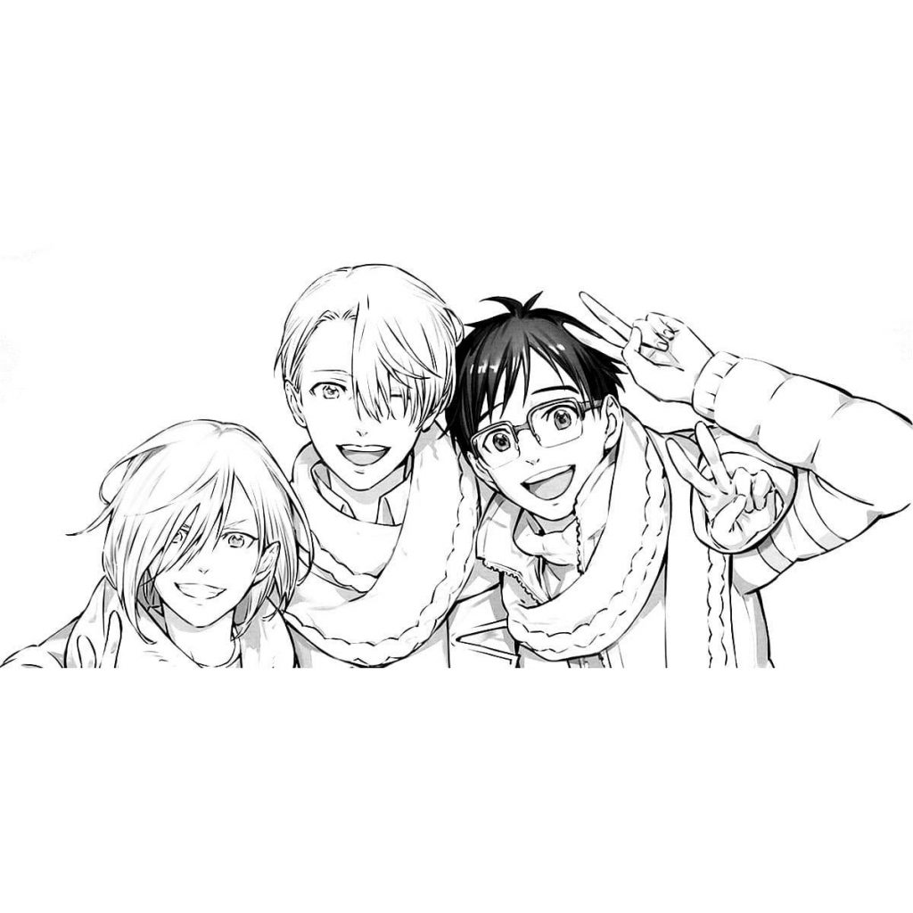 Yuri On Ice Coloring Pages Coloring Pages
