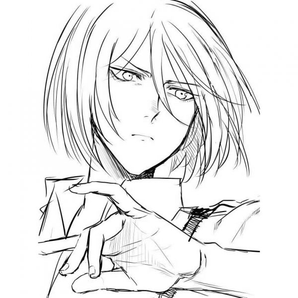 Yuri on Ice Coloring Pages Seung-gil Lee - XColorings.com