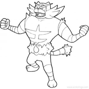 Marshadow Pokemon Coloring Pages - XColorings.com