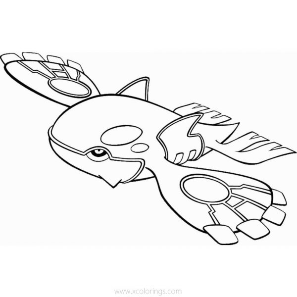 Garchomp from Pokemon Coloring Pages - XColorings.com
