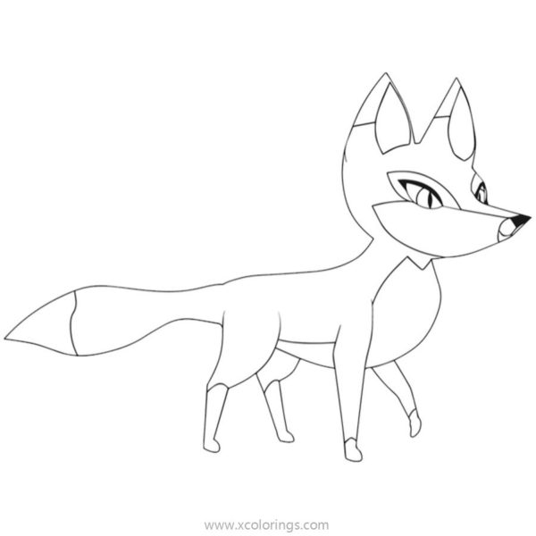 Puffin Rock Coloring Pages Oona Printable - XColorings.com