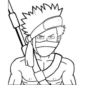 Zabuza Momochi from Naruto Coloring Pages - XColorings.com