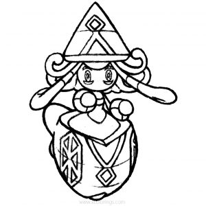 Tapu Bulu Pokemon Coloring Pages - XColorings.com
