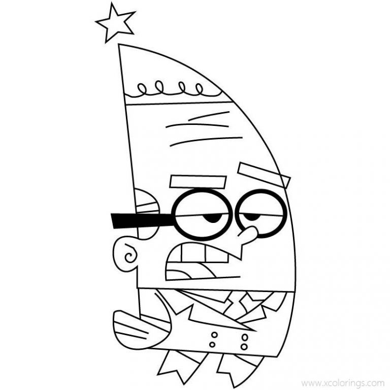 The Fairly OddParents Coloring Pages Trixie Tang - XColorings.com