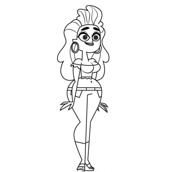 Total Drama Cody Coloring Pages - XColorings.com