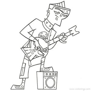 Total Drama Coloring Pages Stephanie - XColorings.com