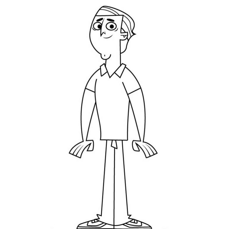 Total Drama Gwen and Cody Coloring Pages - XColorings.com