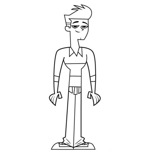 Printable Total Drama Coloring Pages - XColorings.com