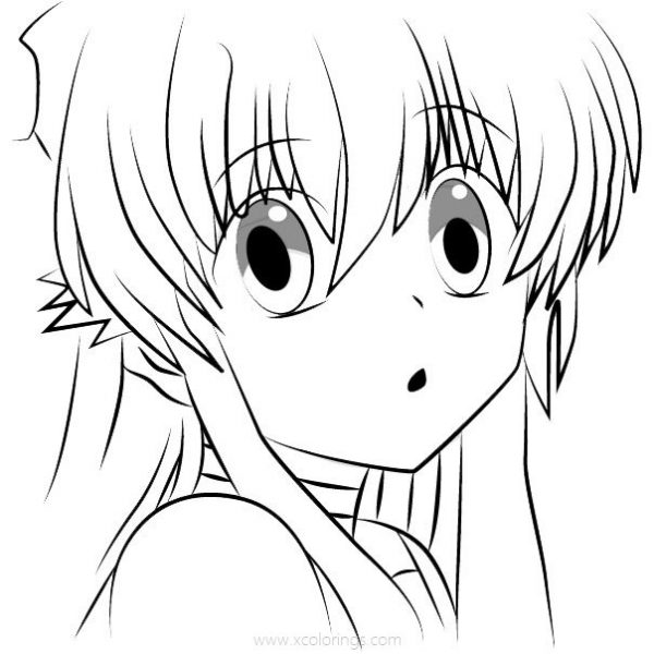 Angel Beats Coloring Pages Coloring Pages