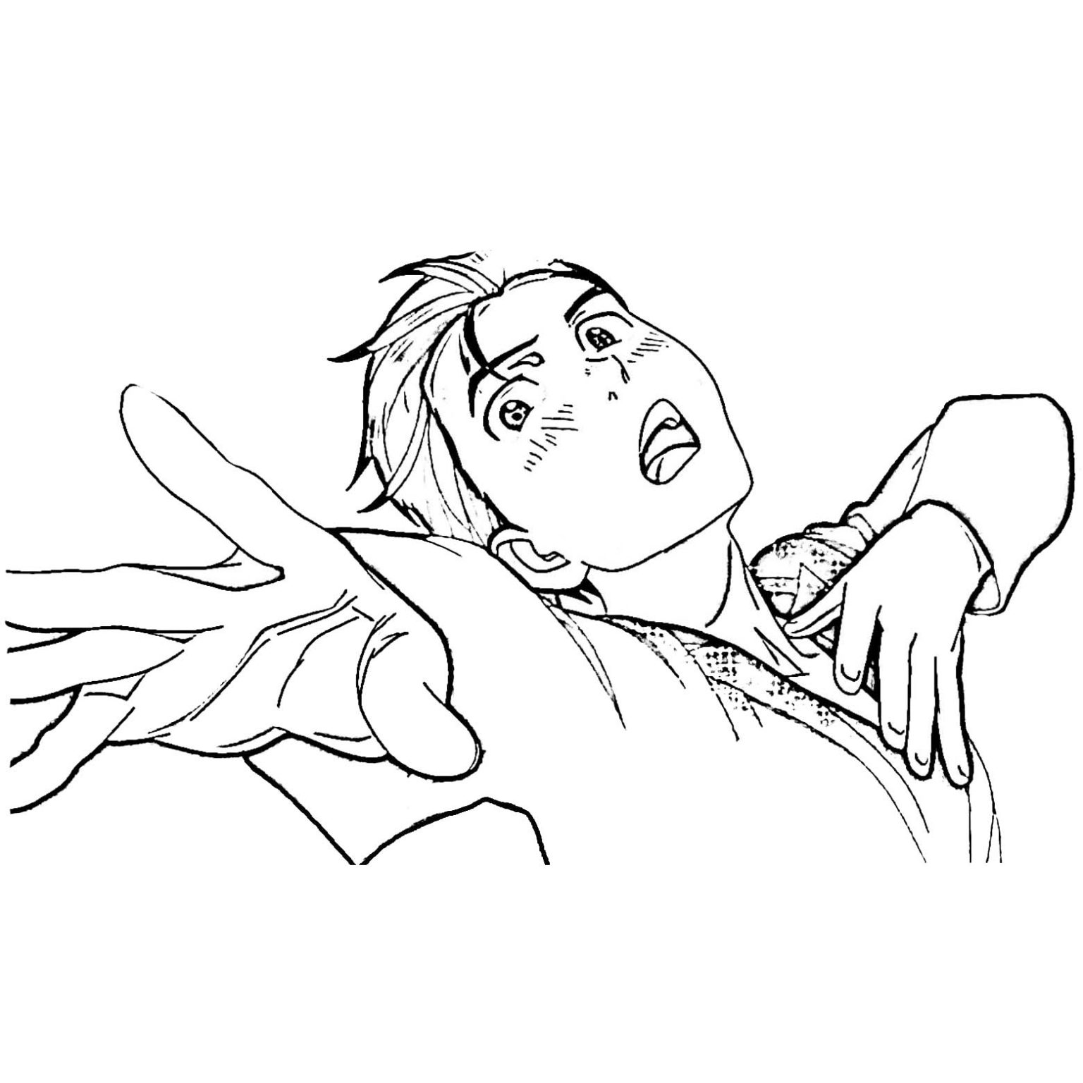 Yuri on Ice Yuri Plisetsky Coloring Pages - XColorings.com