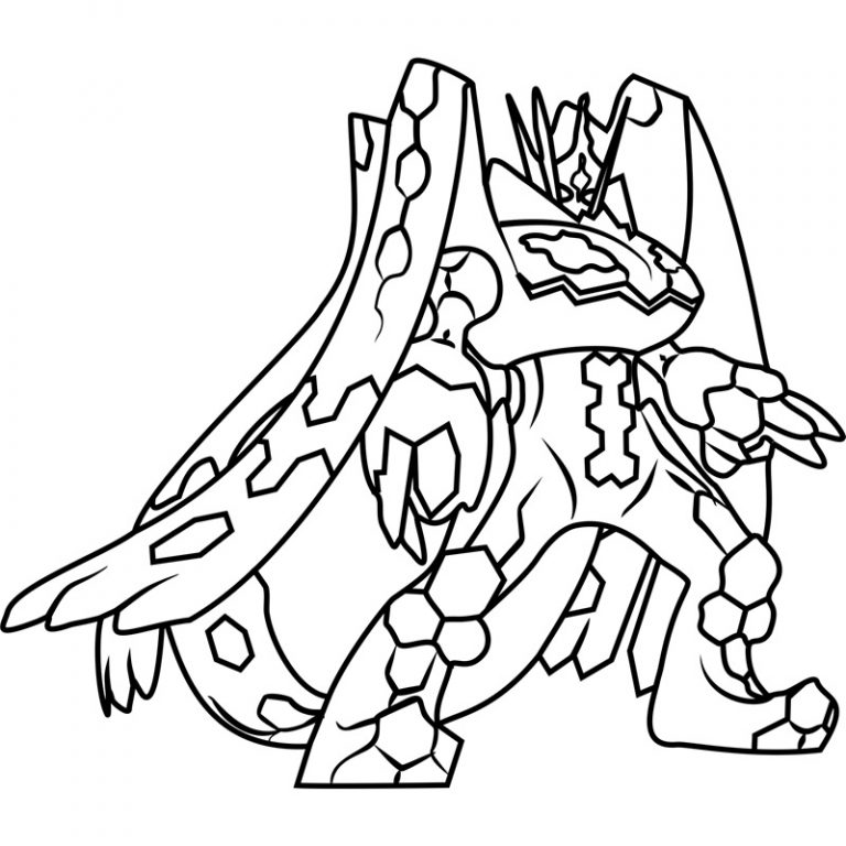 Zeraora Pokemon Coloring Pages by EricSonic18 - XColorings.com