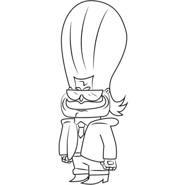 Atomic Puppet Coloring Pages Naughty Kitty - XColorings.com