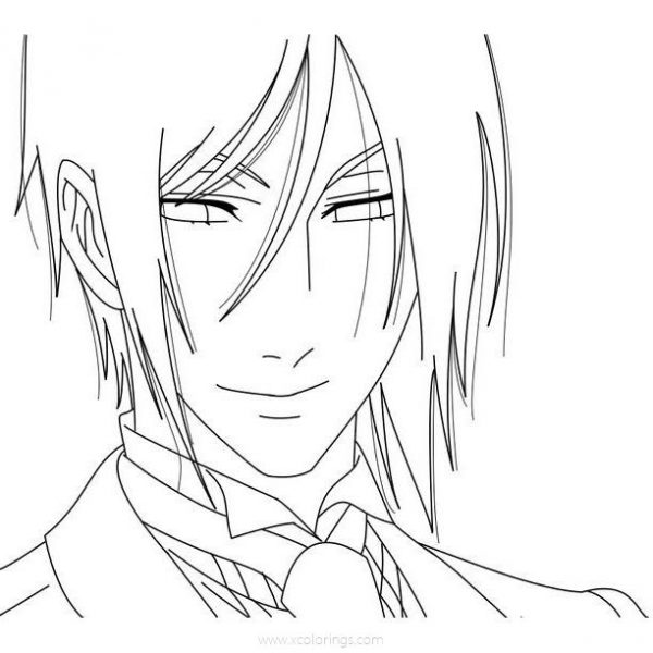 Black Butler Coloring Pages Madam Red - XColorings.com