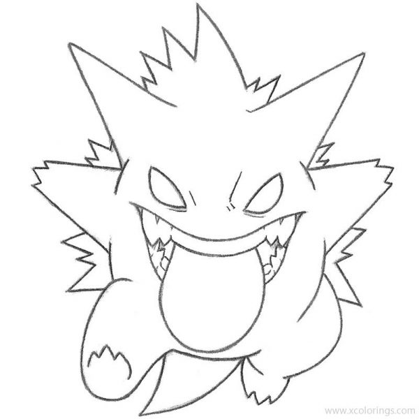 Lycanroc Pokemon Coloring Pages - XColorings.com