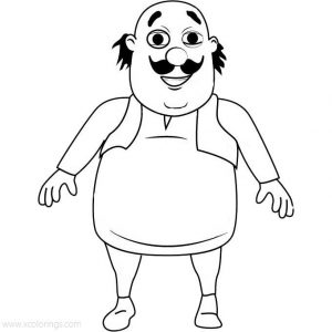 Printable Motu Patlu Coloring Pages - XColorings.com