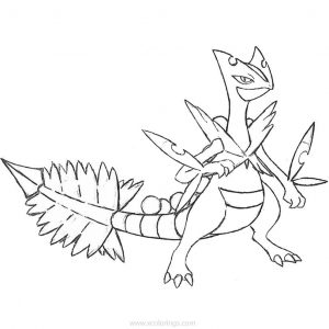 Torracat Pokemon Sun and Moon Coloring Pages - XColorings.com