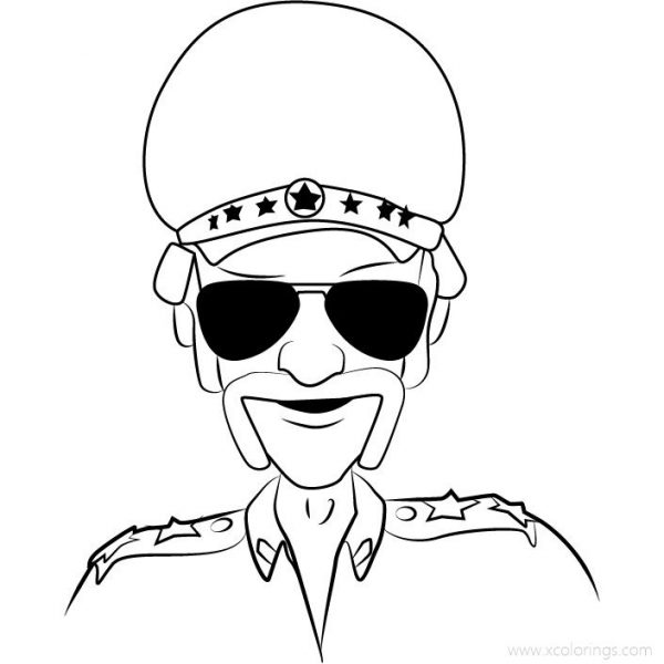 Motu Patlu Coloring Pages Characters - XColorings.com